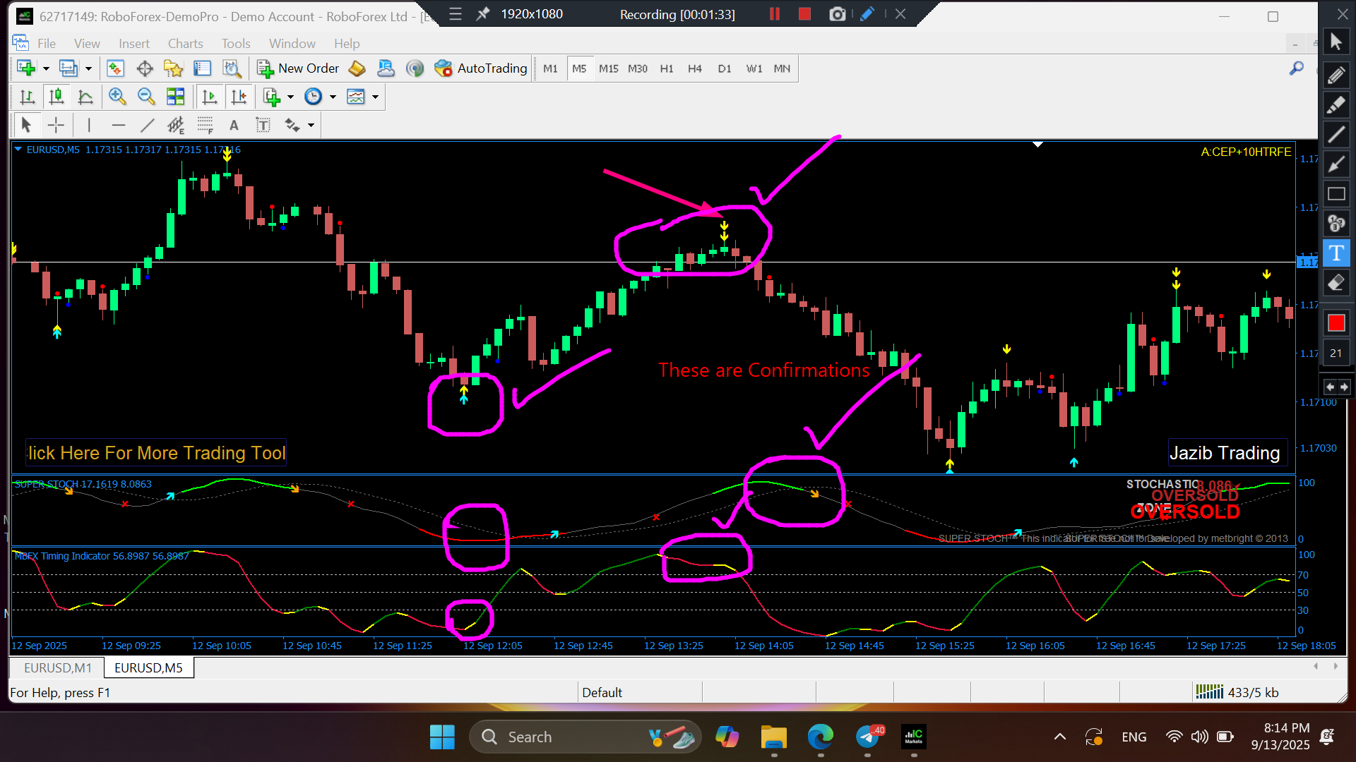 SUPER STOCH ARROW Trading System – MT4 Binary & Forex - Jazib Trading