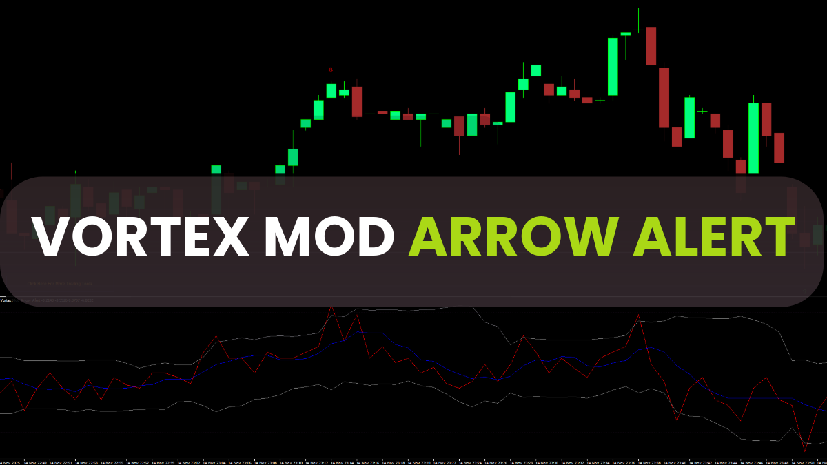 Vortex Mod Arrow Alert Indicator for MT4 Free Download - Jazib Trading